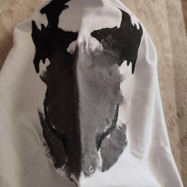 Rorschach Mask With REAL Moving Inkblots - Etsy