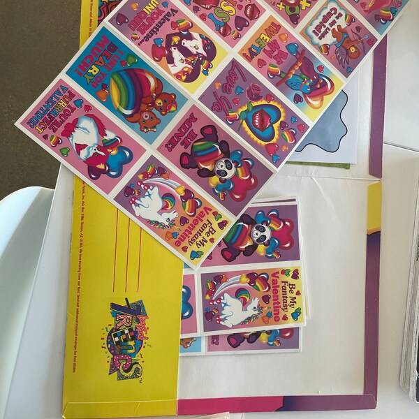 Cute Adorable 80's Vintage Crayola Crayons Bears Valentines With ...