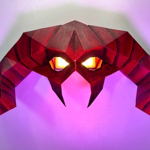 ICARUS Mask Make an Easy Winged Mask From Card With This PDF Download ...