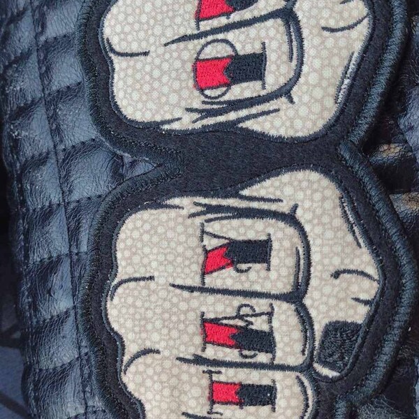 Black & White Deaths Head Moth Patch, Handmade - Etsy