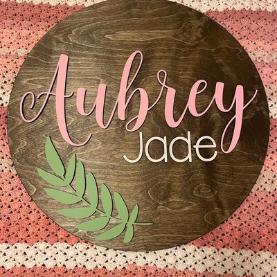 Name Cutouts for Nursery Wooden Letters Name Sign Nursery - Etsy