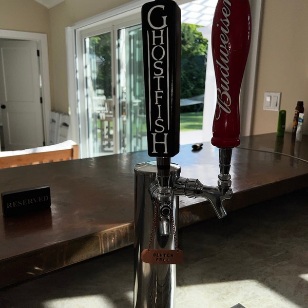 Custom Oval Copper Beer Tap Handle ID Tag(s) - Great Guys Gift! - Etsy