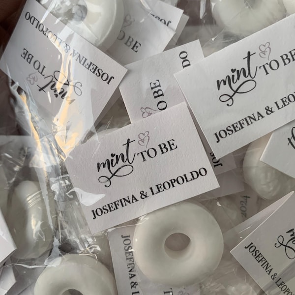 Personalized Mint Favors, Affordable Wedding Mints, Mint to Be ...
