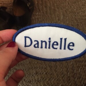 Name Patch Any Color Of Name and Border Custom Made | Etsy