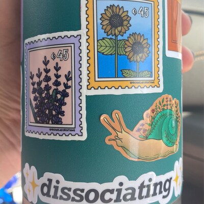 Dissociating Sticker Dissociation Dissociative Sticker Mental Health ...