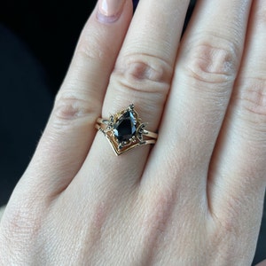 January Birthstone Engagement Ring 1ct Garnet Engagement Ring - Etsy