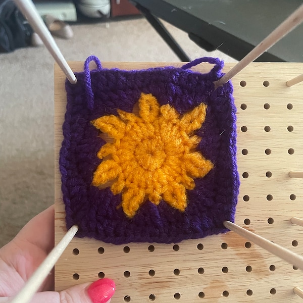Easy 3d Cloud Granny Square Crochet PDF PATTERN | Step-by-step Tutorial ...