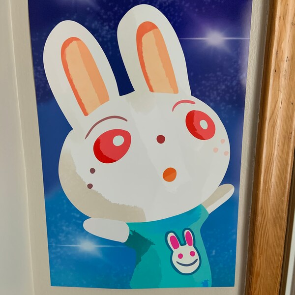 RUBY Animal Crossing New Horizons Harv's Island Villager Poster Digital ...