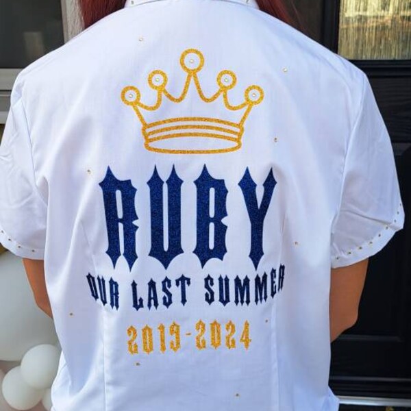 School Leavers Shirt , Butterfly & Hearts , Many Colours Available ...