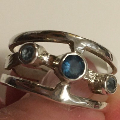 Box Clasp in Sterling Silver With Safety Catch and Organic Texture ...