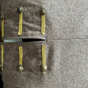 New Gray Coachman's 3 Layers Cape the Garrick Wool Long Coat - Etsy