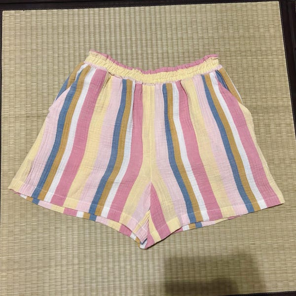 Womens Linen Shorts Sewing Pattern, Sewing Patterns for Women, Easy ...