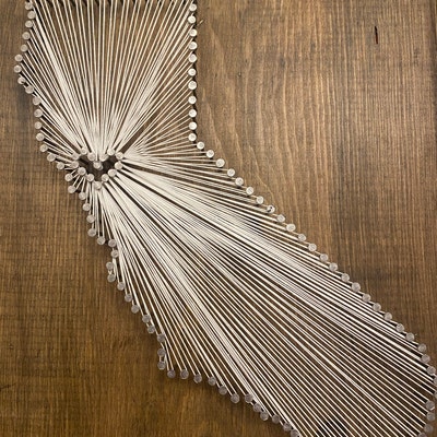 Cross String Art DIY Kit, Catholic Art, Catholic Gifts, Cross String ...