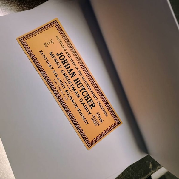 Personalized Bulleit Bourbon Label Bottle | Custom Bulleit Bourbon Gift ...