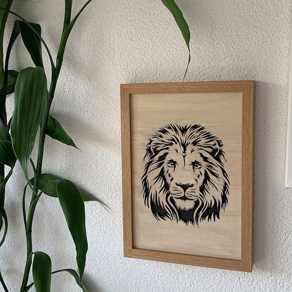 Unique Silhouette Stencil From Your Photo, Custom Stencil Portrait ...