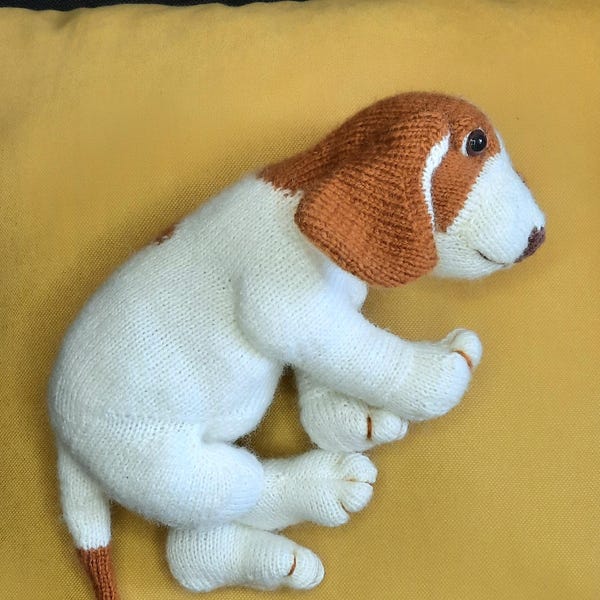 KNITTING PATTERN - Beagle Puppy - Etsy Canada