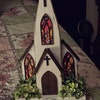 White Primitive Church - Etsy Canada