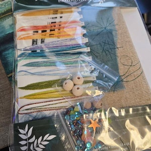 Seaside Treasures Embroidery Kit - Etsy