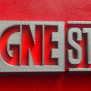 8-bit Mario Raccoon Wall Art 3D Print 200mm Game Room Man Cave - Etsy