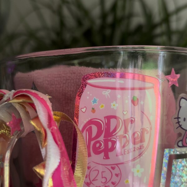 Pink Dr. Pepper Acrylic Pin | Dr. Pepper | Pink Pins | Cute Pins ...