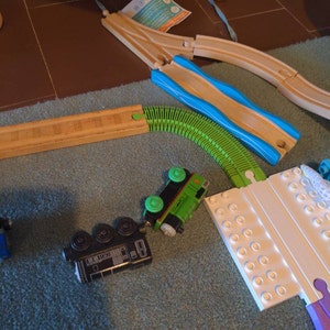 Wooden Train Track Sky Bridge Pillars / Brio Sky Train / Track - Etsy