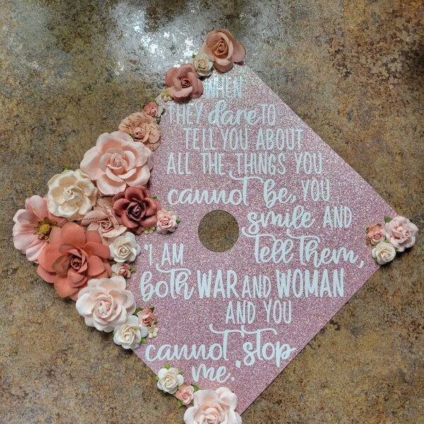 Lifted Her Head Angels Cried Graduation Cap Topper - Etsy