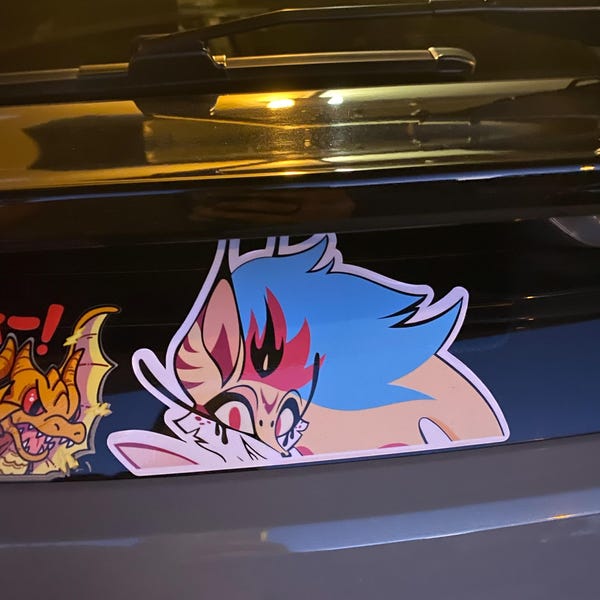 Jax Laptop Peeker Sticker Amazing Digital Circus Waterproof Decal Jax ...