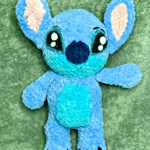 Crochet Blue Alien Pattern, Koala Crochet , Plush Toy, English and ...