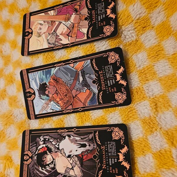 Percy Jackson - Mythomagic Cards and Charms - Etsy