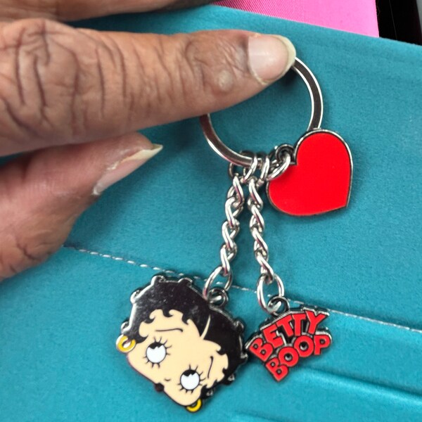 Vintage Betty Boop Keychain - Etsy