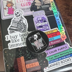 Books Are Magic Waterproof Sticker Bookish Laptop and Water Bottle ...