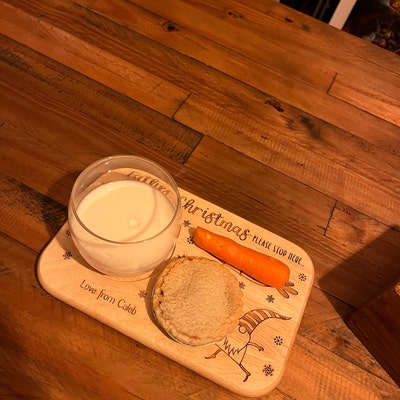 Personalised Christmas Tree Shaped Cheese Board, Wooden Cheese Plate ...