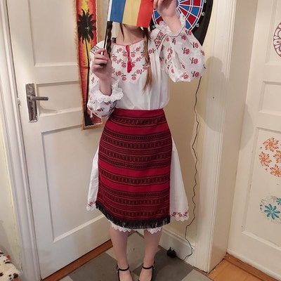 Romanian Traditional Costume/romania Suit/romanian Dance Costume ...