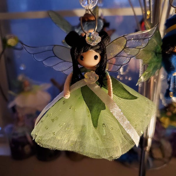 Purple Fairy House Handmade, Tissue Box Cover, Pagan Décor, Fairy ...