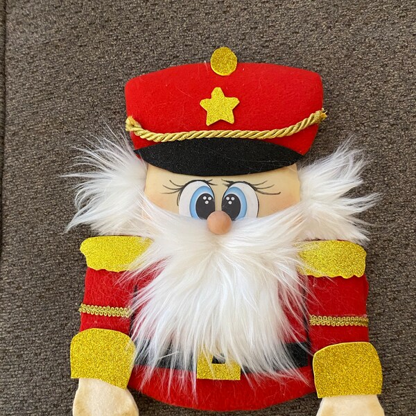 Nutcracker No Sew PDF Pattern, Nutcracker E- Pattern, Nutcracker DIY, Nutcracker Wreath ...