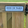NO DOGS Sign for Yard/fence/lawn. Optional Stake. Lightweight and Easy ...