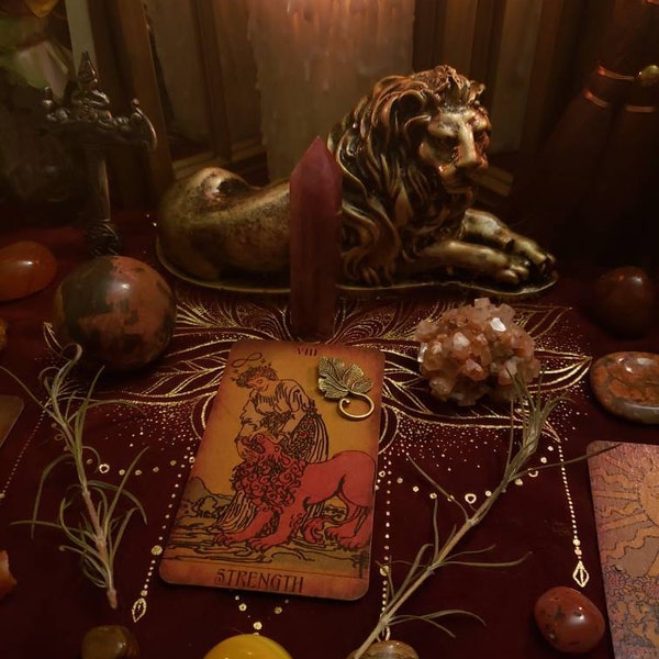 Egyptian Goddess Cleopatra Statue With Leopard Love Sculpture God ...