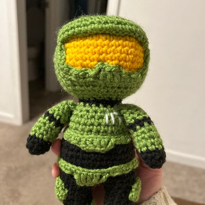 Master Chief Crochet Pattern Video Game Inspired PDF File - Etsy