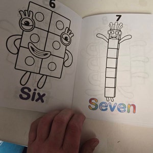 NUMBERBLOCKS Digital Face Sticker Bundle Set 2 - Numbers 21 - 39 ...