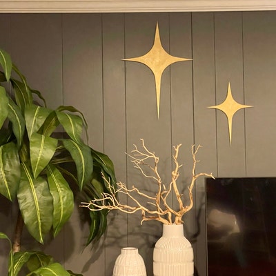 Mid Century Modern Metal Welcome Sign for Front Porch Retro - Etsy