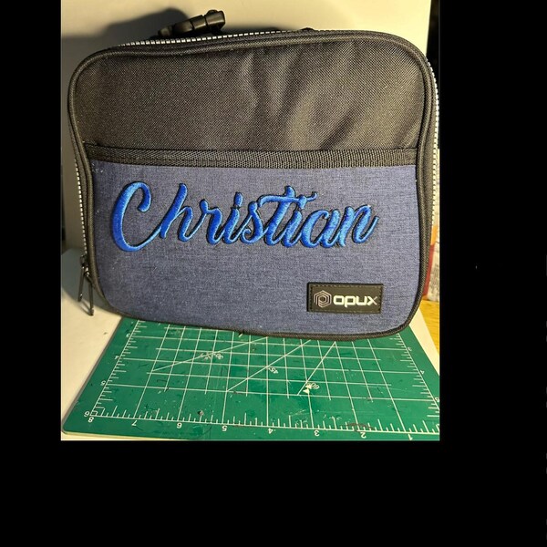 White Iron on Name Patch, Custom Embroidered Name Patch, White Name Tag ...