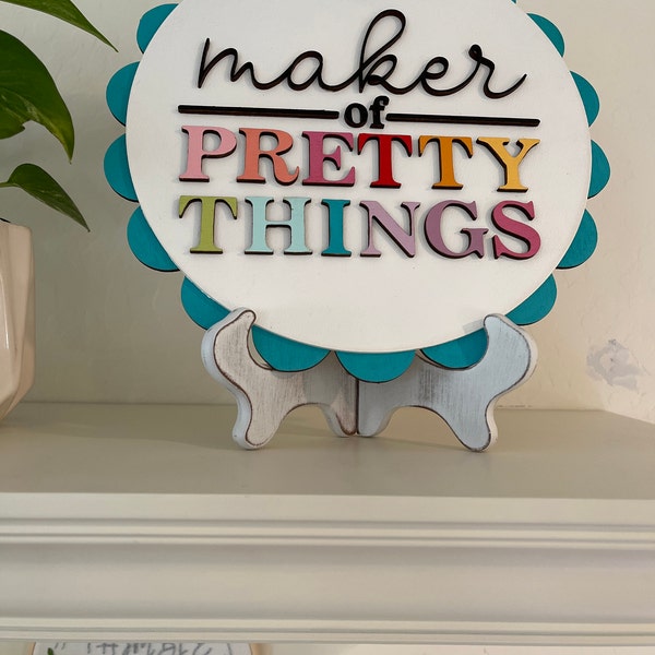 Crafting in Progress, Crafting Sign, Craft Room Sign, Craft Room Decor ...