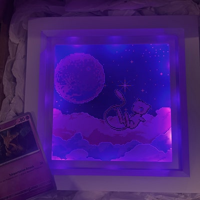 WILD UMBREON APPEARED Pokemon Framed 3D Paper Art Shadow Box - Etsy