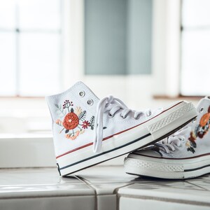 Embroidered Converse/ Converse Custom Constellation Embroidery - Etsy