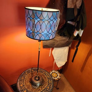 Royal Designs, Inc. Decorative Lamp Shade Made in USA Magnolia Stained ...