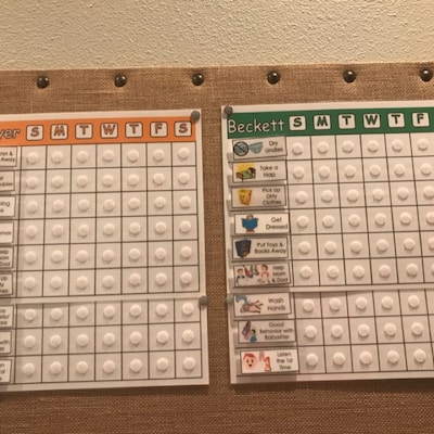 5 Pack Extra Chore Tokens for Allowance Chore Chart or to Do List ...