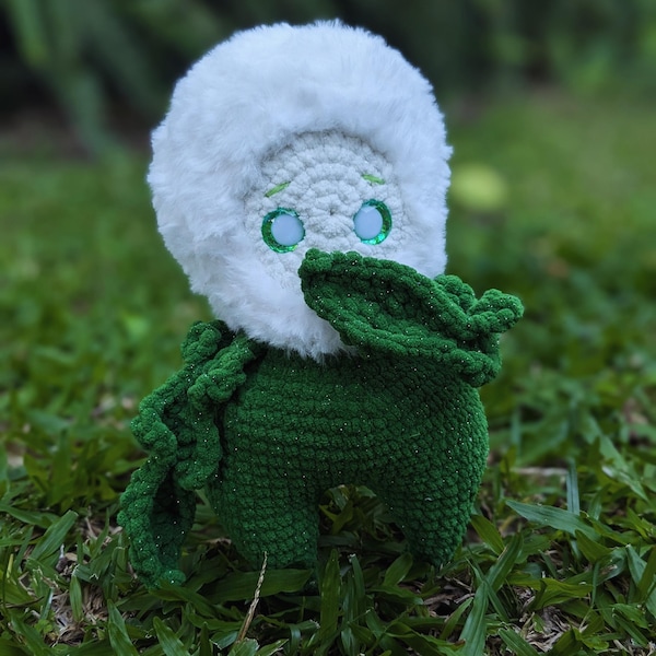 Amigurumi Baby Dandelion Crochet Pattern, Crochet Flower Doll, Fake ...