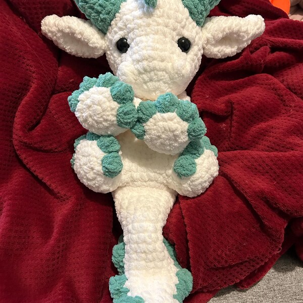 Cato the Dragon Snuggler/lovey Amigurumi Crochet Pattern - Etsy Canada