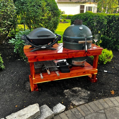 Jjgeorge Kamado Joe Jr. Deluxe Table - Etsy