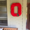 The Ohio State University Block O Wreath - All Scarlet (red) - Etsy